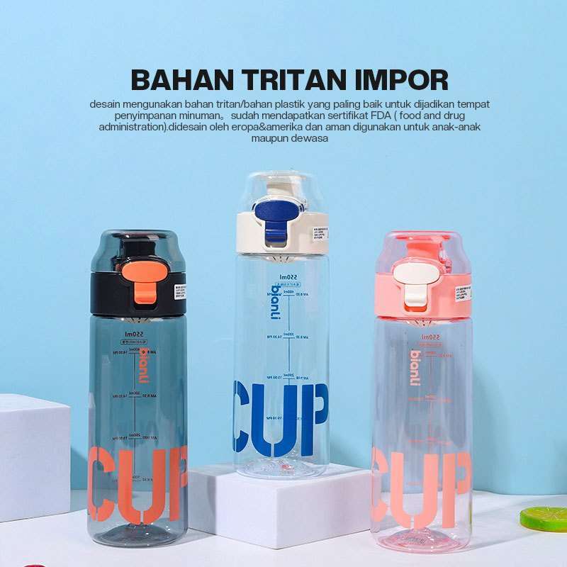 Promo Wlf Botol Minuman Sport Botol Minum Motivasi Botol Air Olahraga ...