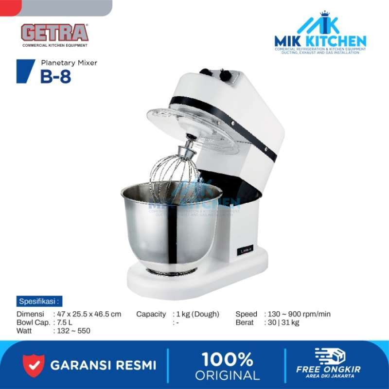 Jual Getra Planetary Mixer B8 B 8 Alat Mixer Adonan Di Seller Farwa