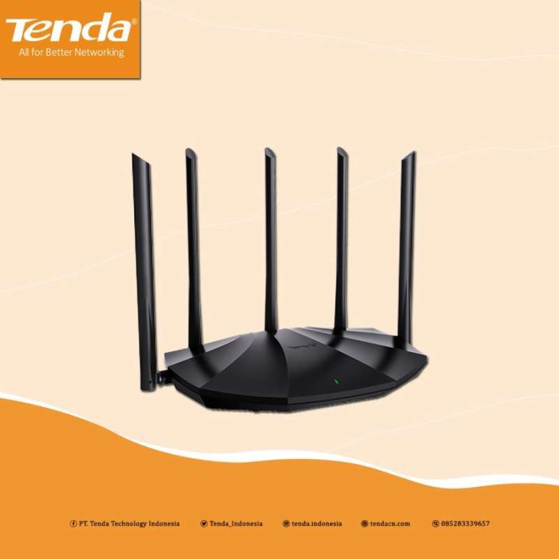 Jual Tenda Tx2 Pro Dual-band Gigabit Wi-fi 6 Router Di Seller Mahkota ...