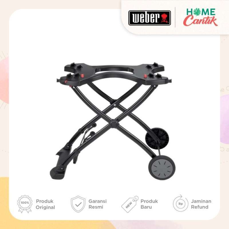 Promo Weber Q Portable Cart For Q1000 & Q2000 6579 Diskon 23% Di Seller ...