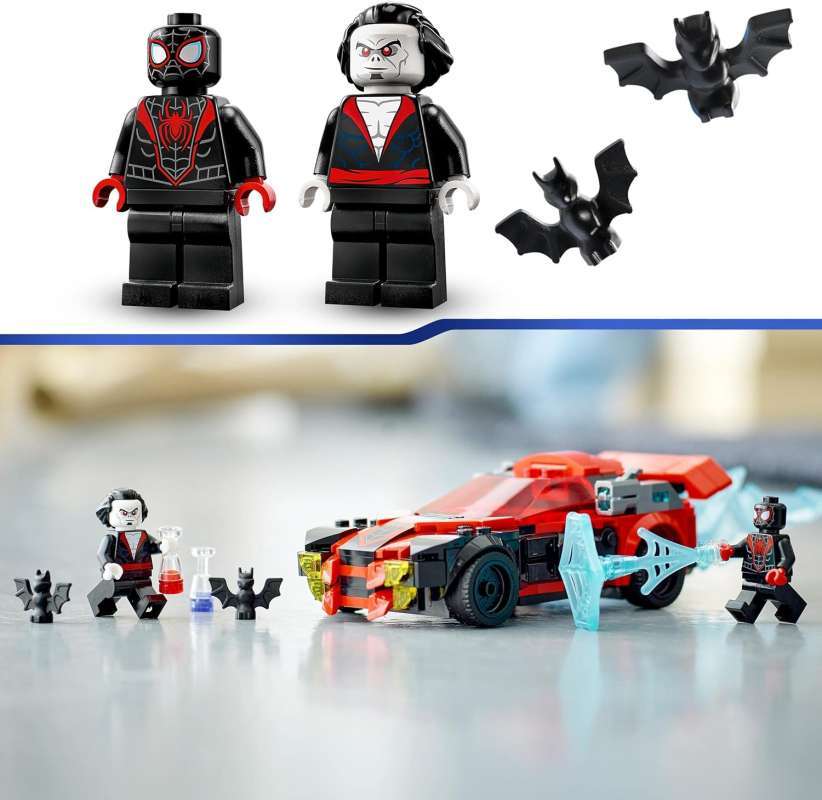 Jual Lego Marvel Spider-man - 76244 Miles Morales Vs Morbius Set Movie ...