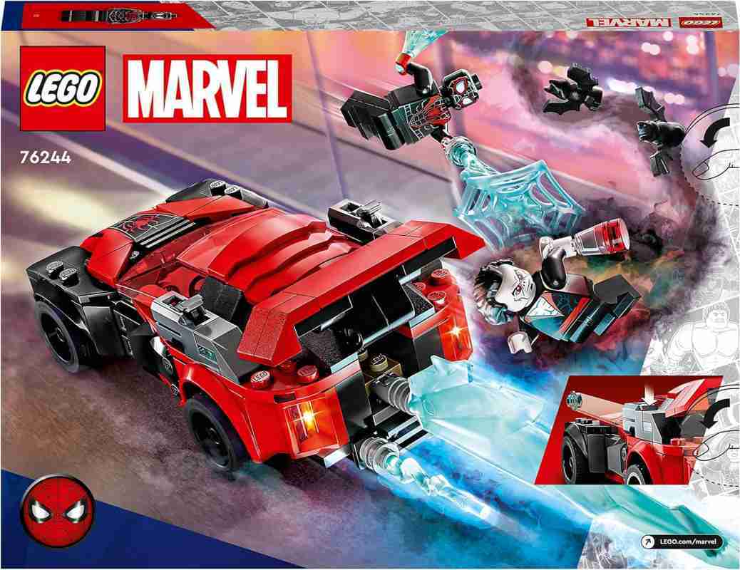 Jual Lego Marvel Spider-man - 76244 Miles Morales Vs Morbius Set Movie ...
