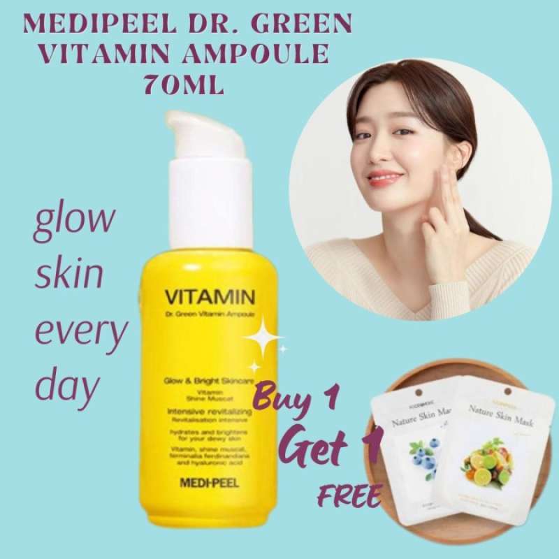Promo [medi-peel] Medipeel Dr. Green Vitamin Ampoule 70ml Diskon 33% Di ...