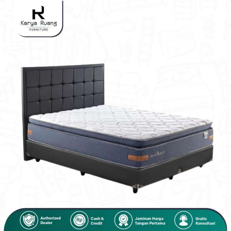 Jual Karya Ruang | Full Set Kasur Elite Springbed Grand Regency - 100x200 Matras Only Di Seller ...