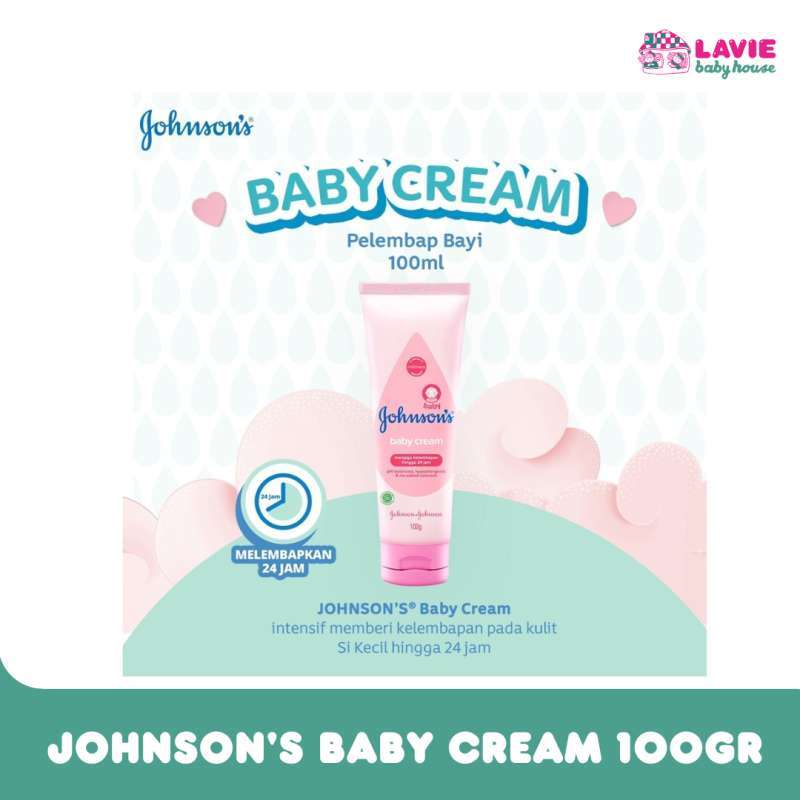 Jual Johnson's Baby Cream 100gr/cream Bayi Di Seller Lavie Baby House ...