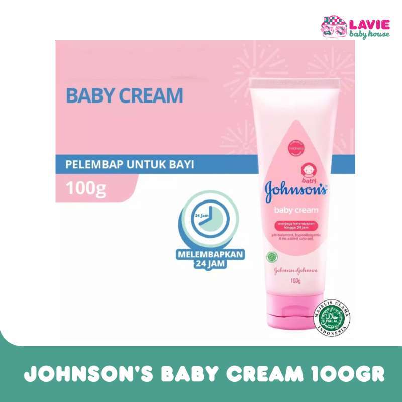 Jual Johnson's Baby Cream 100gr/cream Bayi Di Seller Lavie Baby House ...