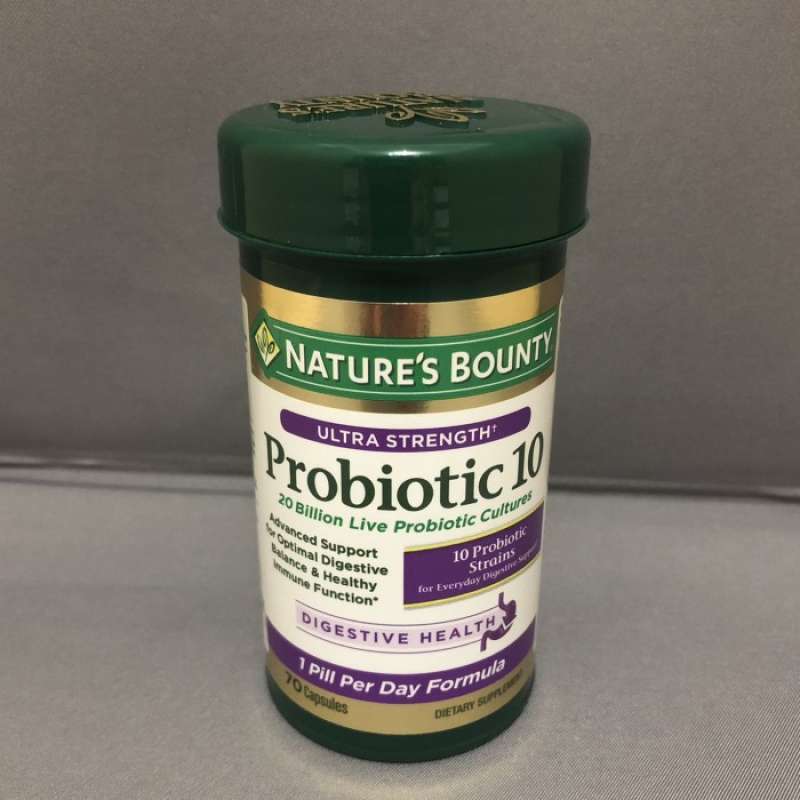 Promo Nature's Bounty Ultra Strength Probiotic 10 ( Import Usa) Isi ...