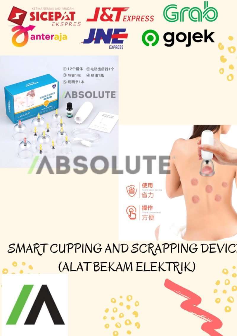 Promo Smart Cupping And Scrapping Device / Alat Bekam Elektrik/ Kop Elektrik Diskon 33% Di ...