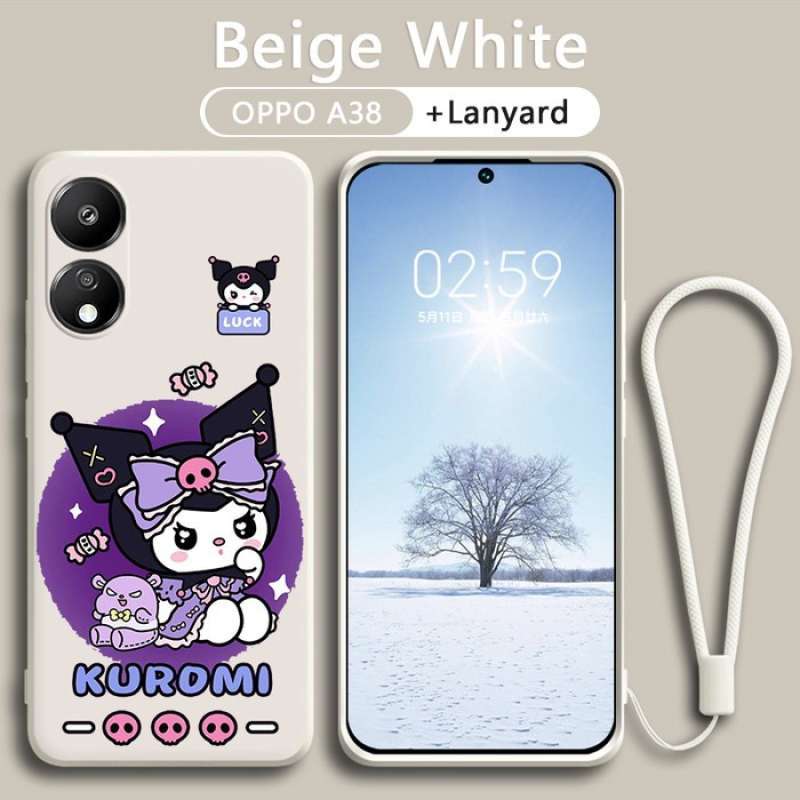 Promo Casing Oppo A98 A78 A58 A38 A18 A17 Kuromi Cute Softcase Silicone
