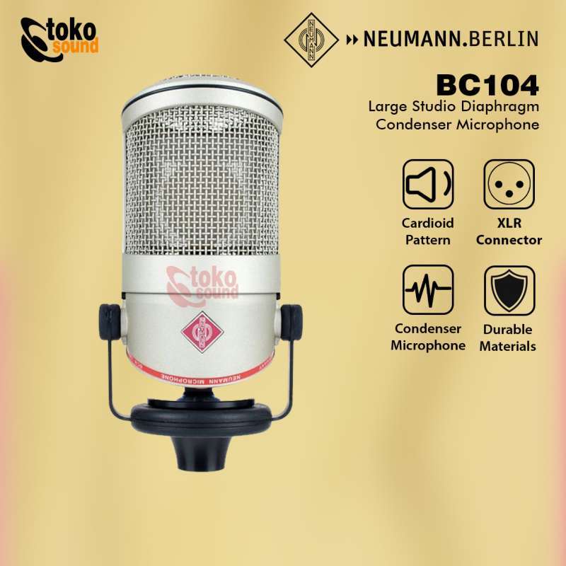 Jual Neumann Bcm 104 Cardioid Broadcast Microphone Di Seller Tokosound ...