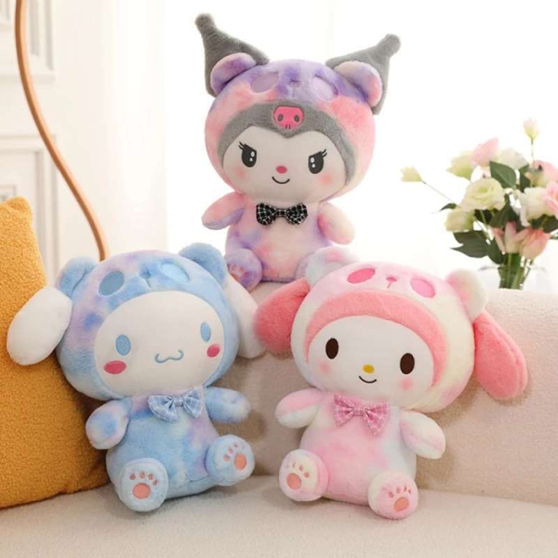 Jual Boneka New Sanrio Kuromi My Melody Cinnamoroll Tye Dye Di Plush Di Seller Retail Indo ...