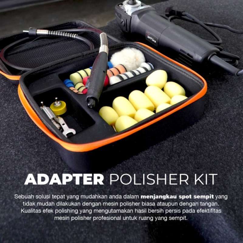 Promo Flux Adapter Polisher Kit Adapter Mesin Poles - Adaptor Mesin ...