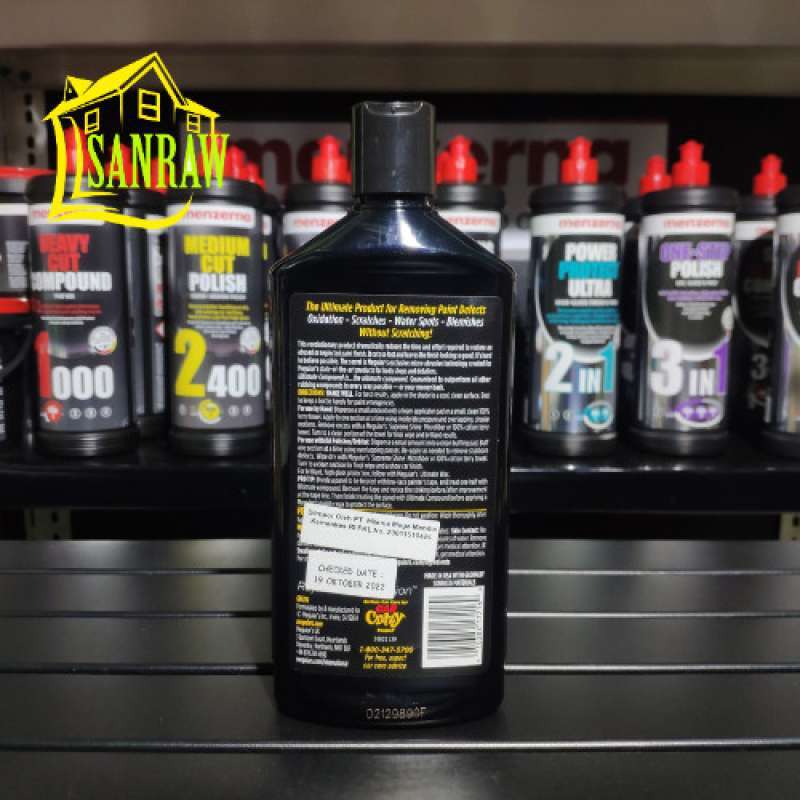Promo Meguiars Ultimate Compound ( Kompon Mobil Meguiars ) - 60ml ...