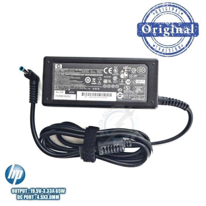 Promo 100% Produk Ori Adaptor Charger Laptop Hp 19.5v 3.33a Rtl8723 ...