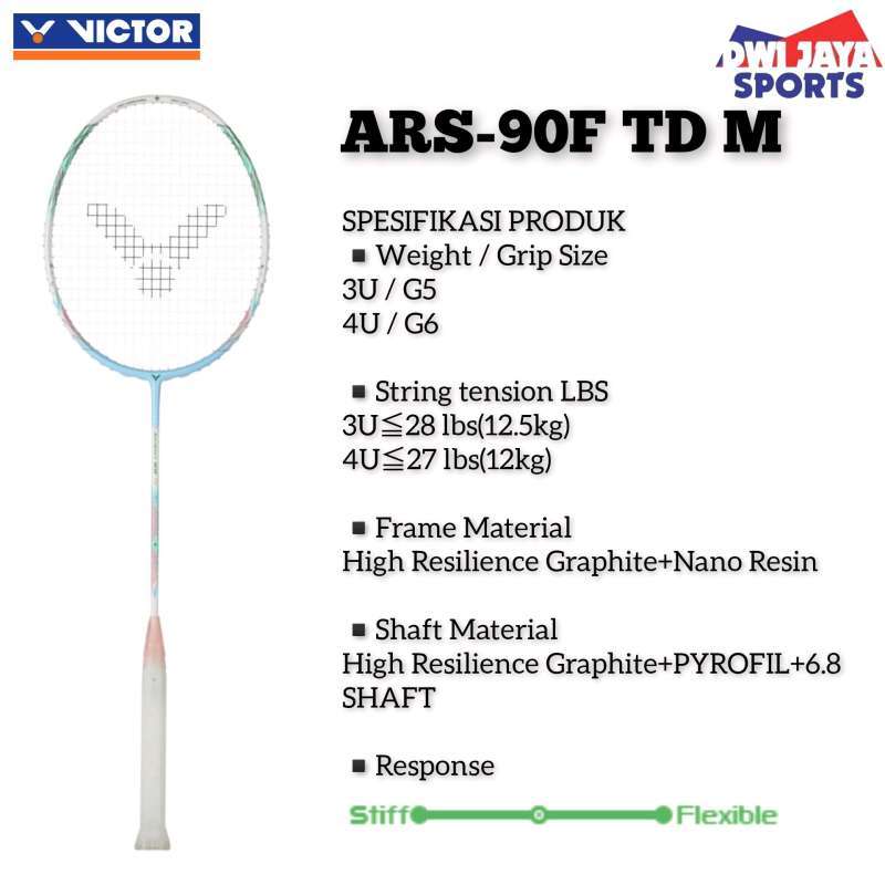 Jual Victor Auraspeed 90f Td | Ars-90f Td M Badminton Racket Di Seller ...