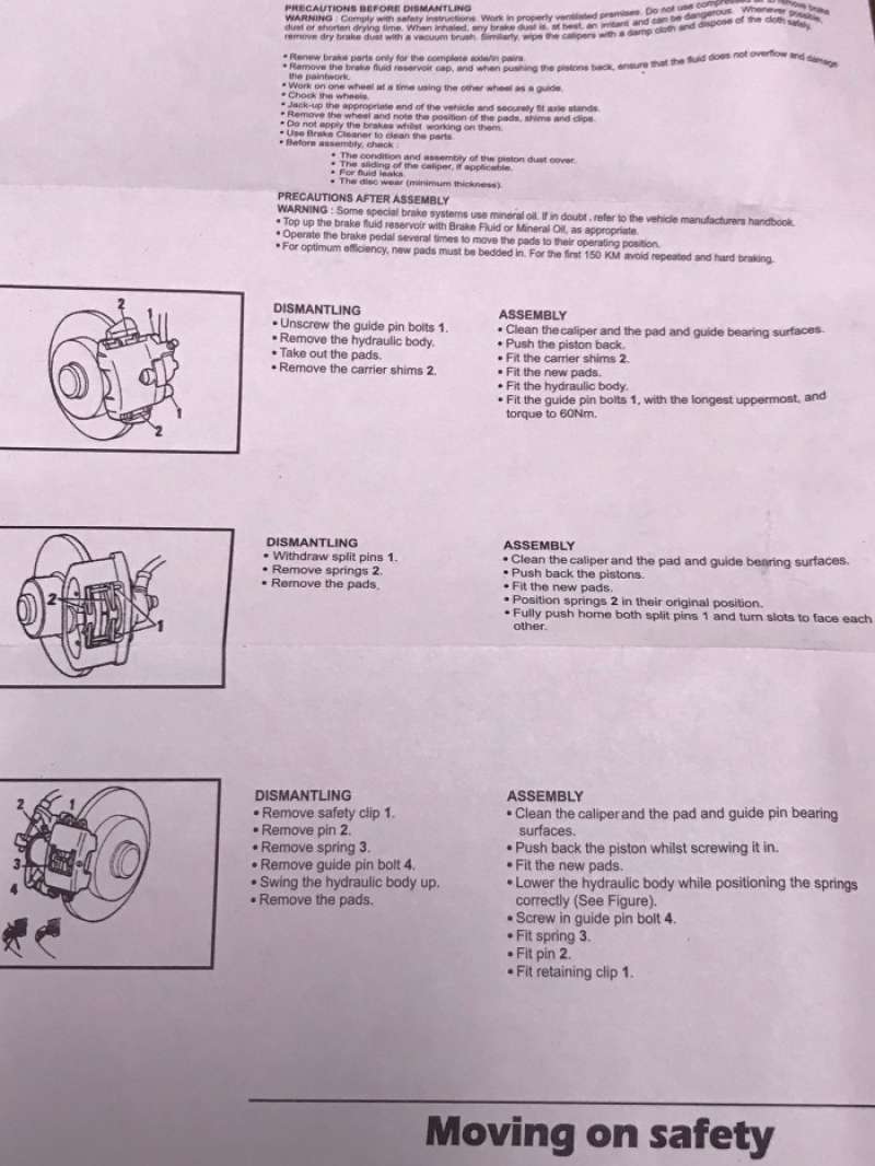 Promo Kanvas Rem Depan/brakepad Ford Ranger Ford Everest Bt50 Diskon 16 ...