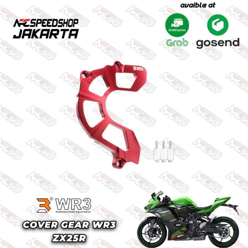 Promo Cover Gear Wr3 Series Kawasaki Zx25r Zx 25 R Zx 25r - Red Diskon ...