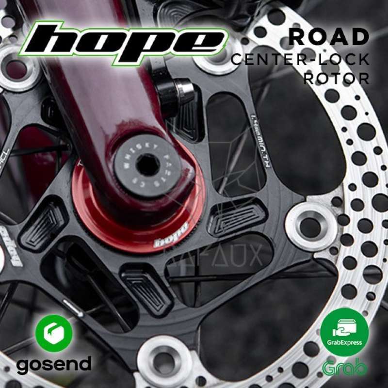 Promo Hope Center Lock Rotor Disc Brake Road Gravel - Biru Diskon 4% Di ...