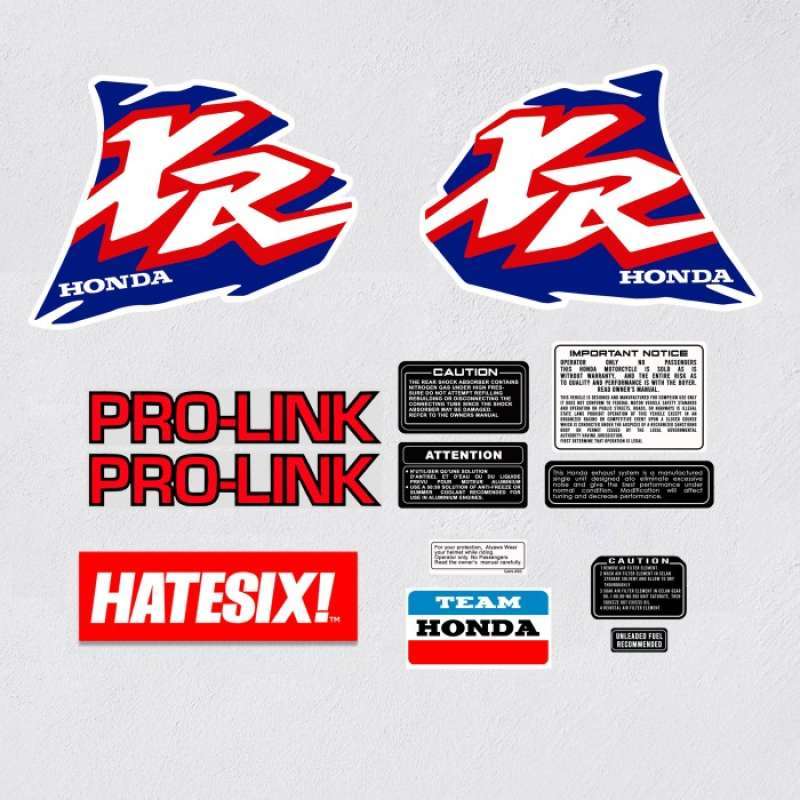 Promo Sticker Stiker Decal Honda Baja Xr 200 Hatesix Diskon 23% Di ...