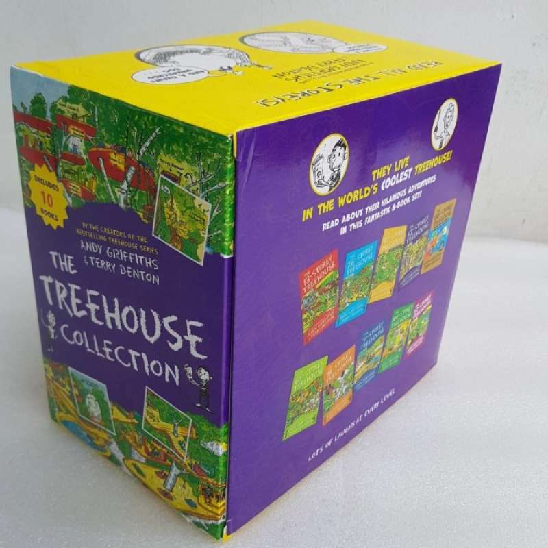 Promo The Storey Treehouse Collection 10 Books Set - 9 Buku Multicolor ...