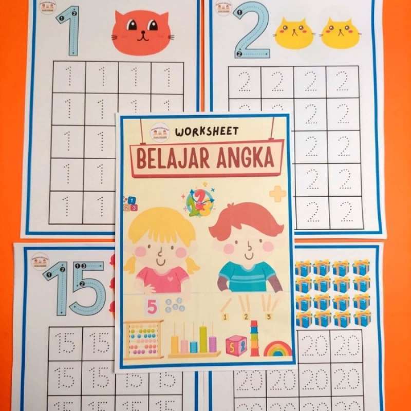 Promo Buku Belajar Menulis Huruf Dan Angka Worksheet Anak Mengenal ...