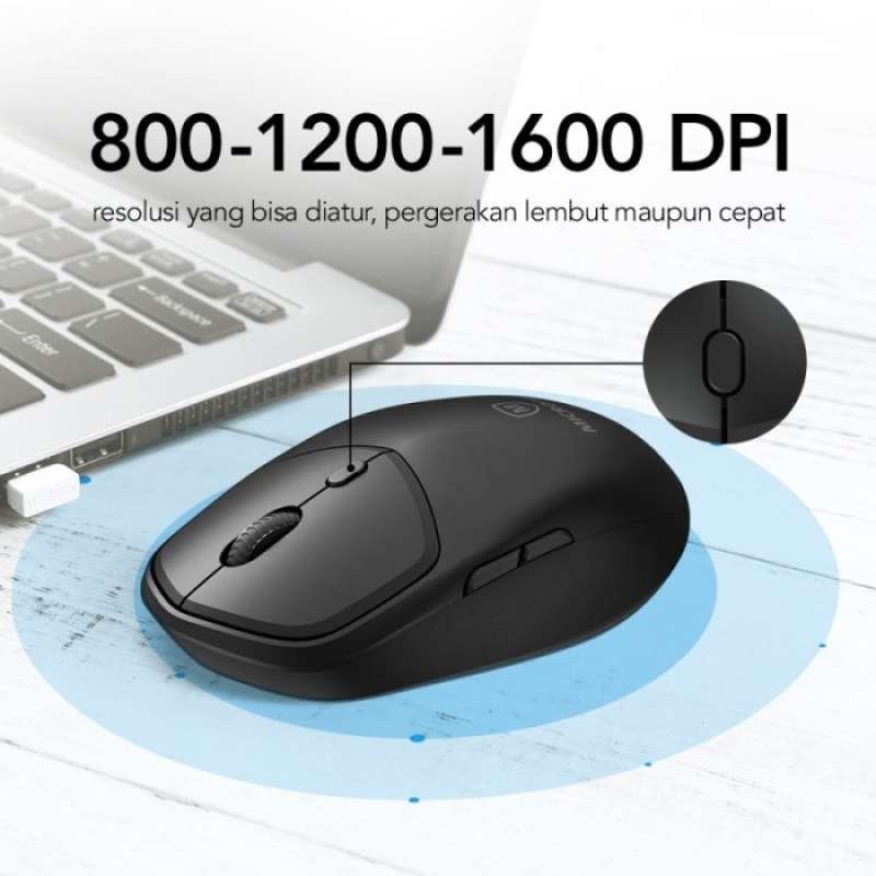 Promo 100% Produk Ori Micropack Mp-726w - 2.4ghz Wireless Antibacterial ...