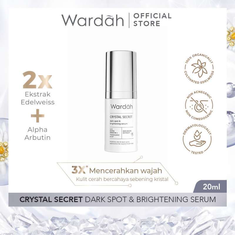 Jual Wardah Crystal Secret Series | White Secret Series | Cleanser ...