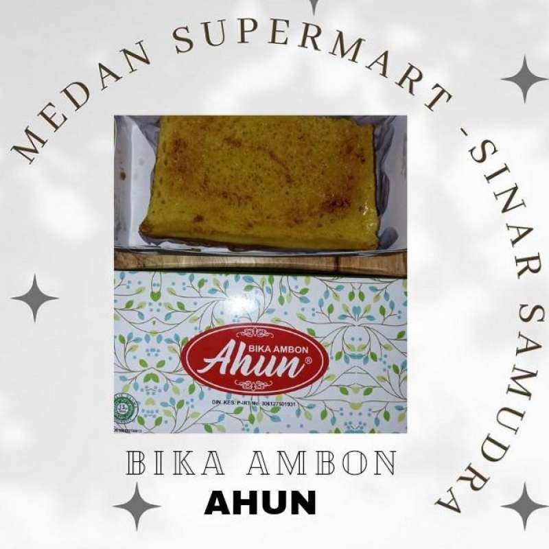Jual Bika Ambon Ahun Oleh Oleh Medan Kecil (10x20) Dan Besar (20x20 ...