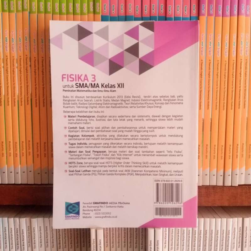 Promo Buku Fisika 3 Grafindo Untuk Sma/ma Kelas 12 K13 Revisi Diskon 27% Di Seller Huka Shop ...
