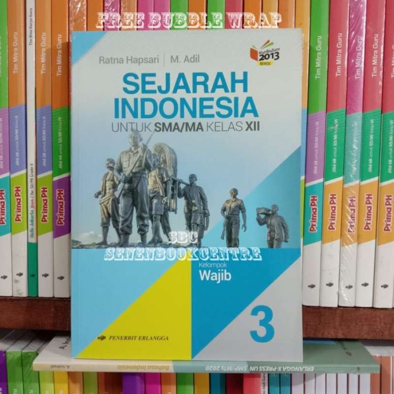 Promo Buku Sejarah Indonesia Kelompok Wajib Kelas 3/xii 12 Sma Erlangga Diskon 33% Di Seller ...