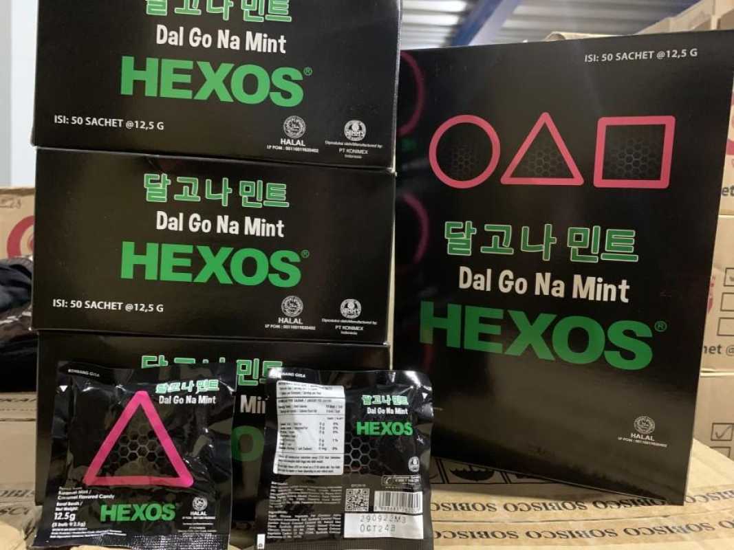 Permen Hexos 1 Dus Lengkap Harga Terbaru Juli 2024 | Blibli