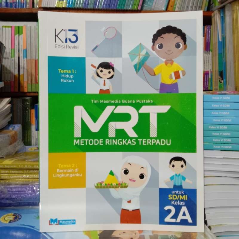 Promo Paket Buku Mrt 2a,2b,2c,2d Kelas 2 Sd. Buku Metode Ringkas ...