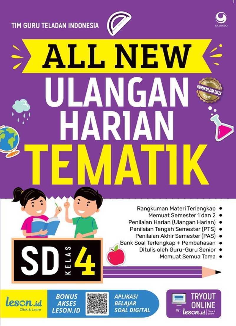 Promo All New Ulangan Harian Tematik Sd/mi Kelas 4 Tim Guru Teladan ...