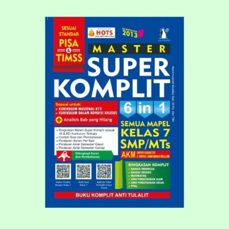 Promo Buku Soal, Ulangan, Master Super Komplit Semua Mapel Smp/mts ...