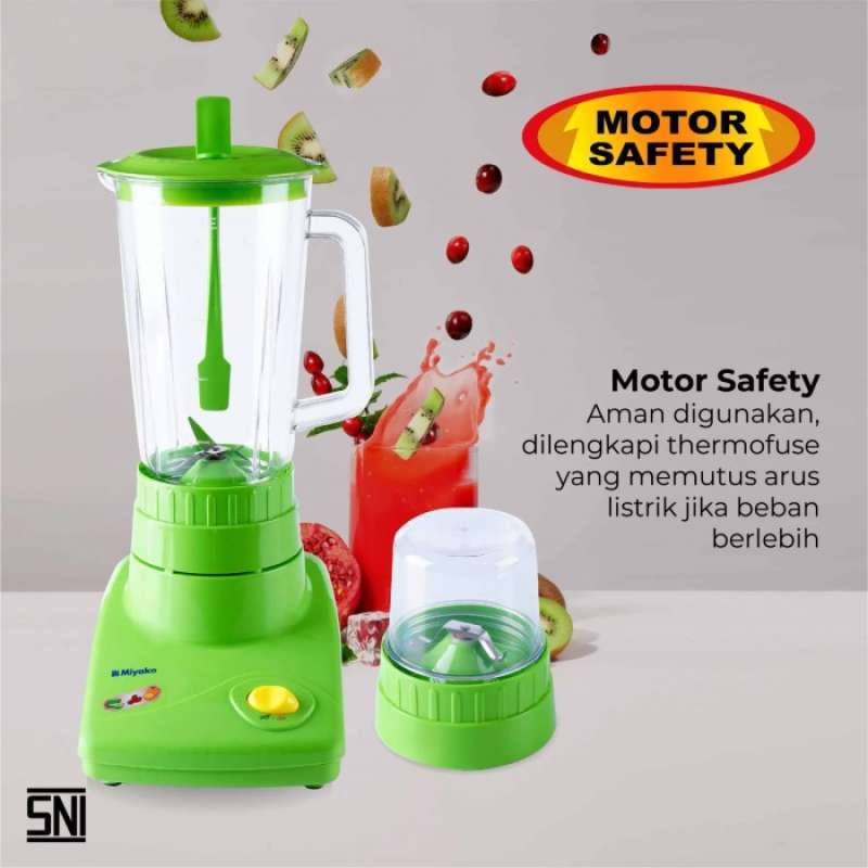 Promo Miyako Bl-301 Pl Blender Plastik 1.0 Liter 2in1 Diskon 23% Di ...