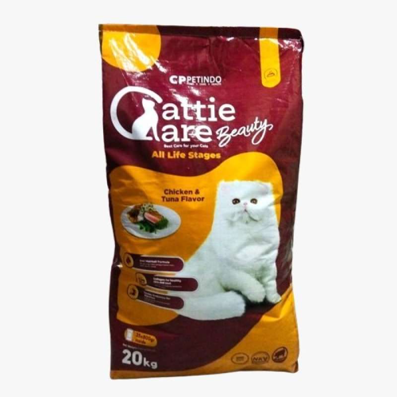 Promo Cattie Care Beauty 20 Kg - Makanan Kucing 20kg Diskon 14% Di ...
