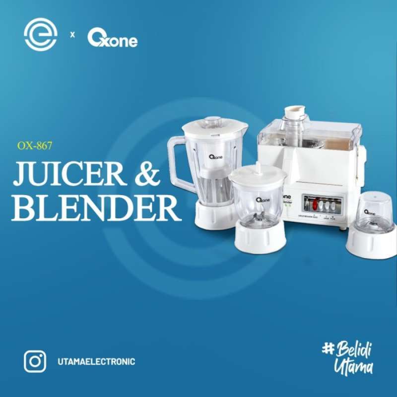 Jual Oxone Juicer & Blender 4 In 1 Ox-867 Di Seller Noelle - Cengkareng ...