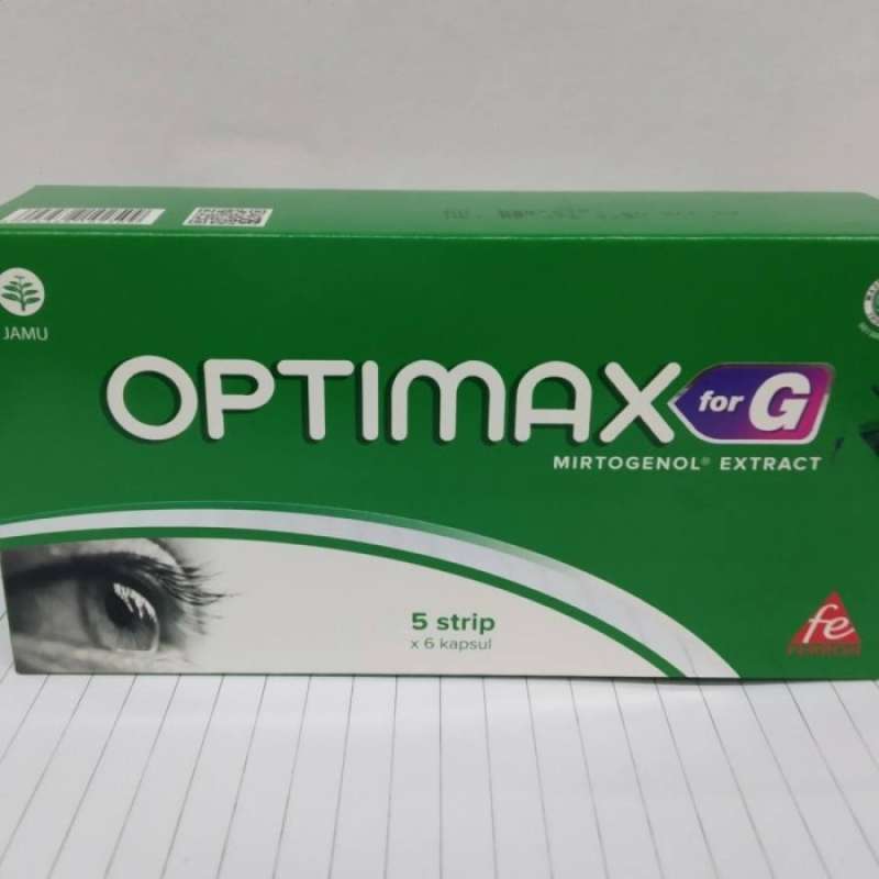 Promo Optimax For G Vitamin Dan Suplemen Box Diskon 33% Di Seller Ksm ...