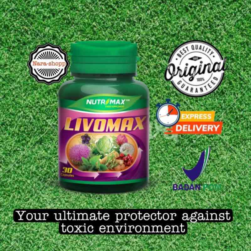 Promo Nutrimax Livomax 30 Capsul - Nutrisi Kesehatan Liver Dan Ginjal ...