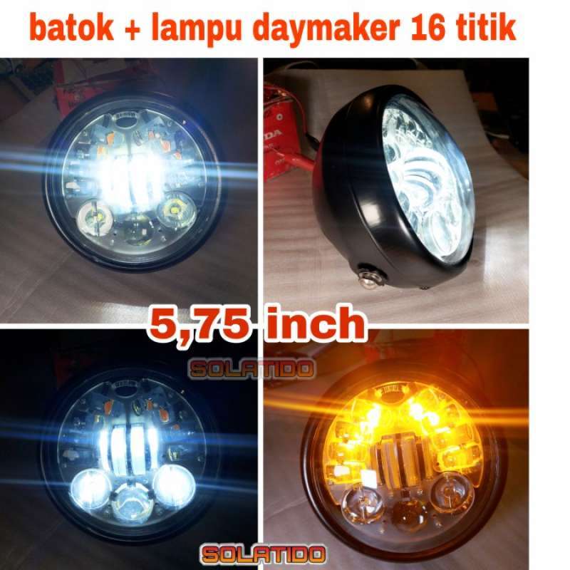 Promo Lampu Daymaker 5.75 Inch Plus Batok 5,75 575 Diskon 14% Di Seller ...