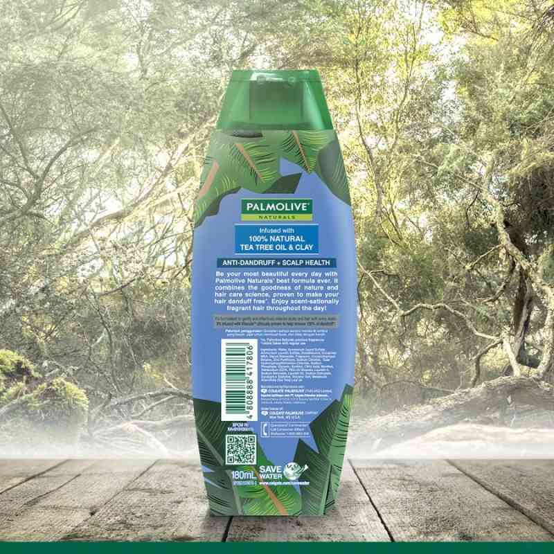 Jual Palmolive Shampoo Dan Conditioner Anti Ketombe Tea Tree Oil Clay 180ml Di Seller Jarva ...