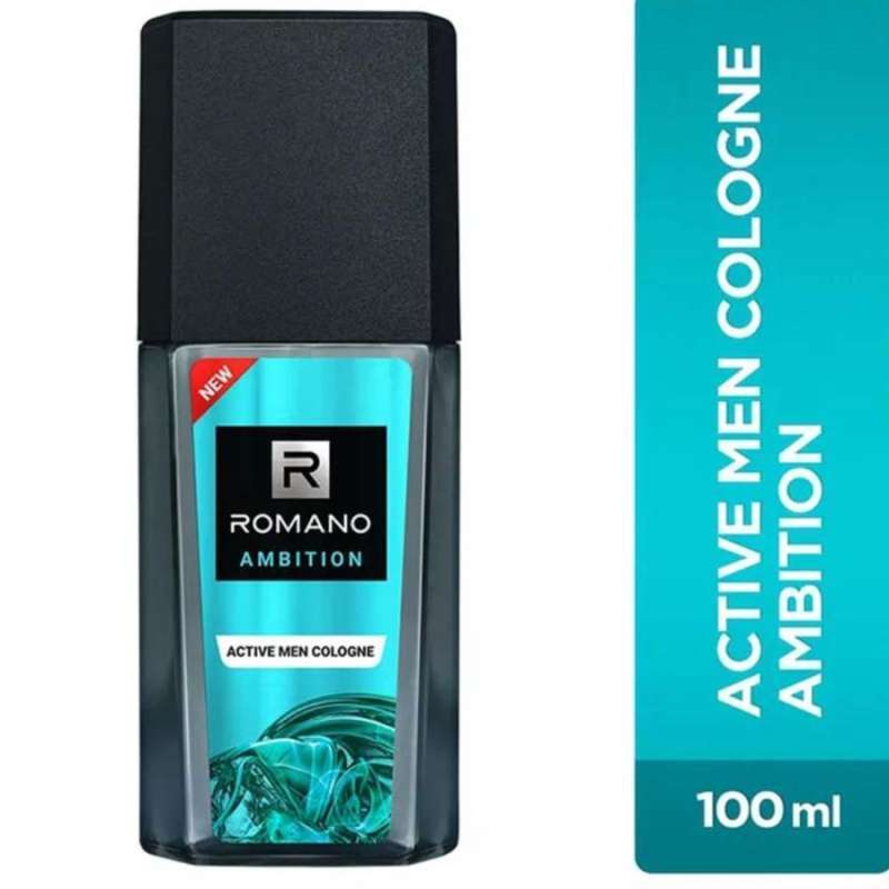 Jual Romano Active Men Cologne Ambition 100 Ml - Parfum Pria Di Seller ...