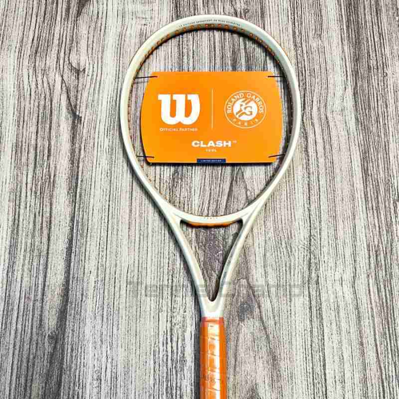 Jual Raket Tenis Wilson Clash V2 100l Roland Garros 2024/tennis Racket ...