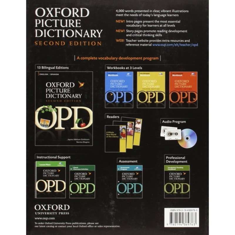 Promo Oxford Picture Dictionary (2nd Edition) - Oxford Diskon 28% Di ...