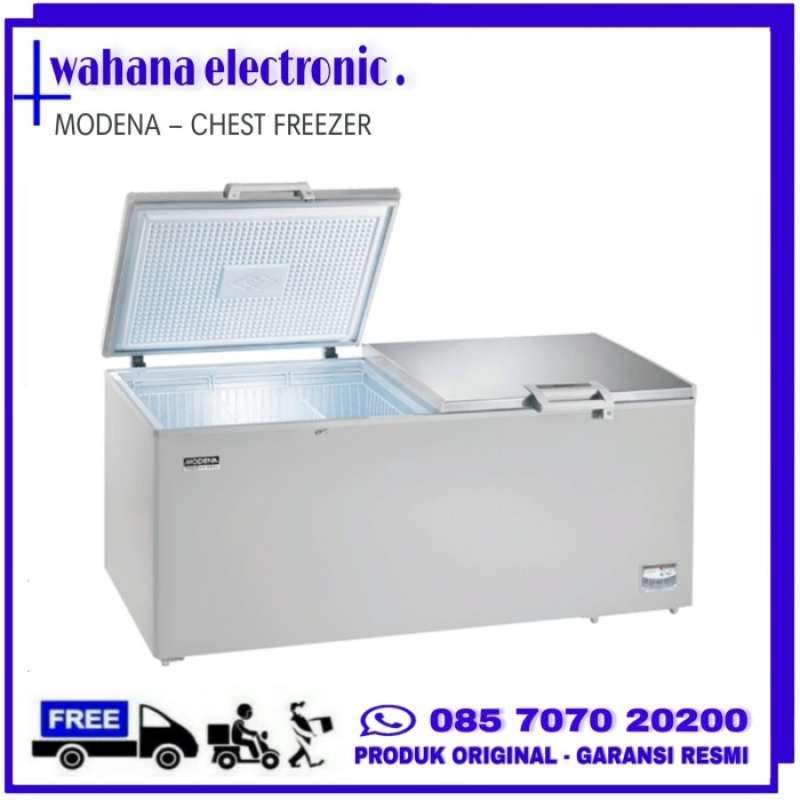 Promo Modena Md75 Chest Freezer Box Freeser Boks Pembeku 2 Pintu 750 L ...