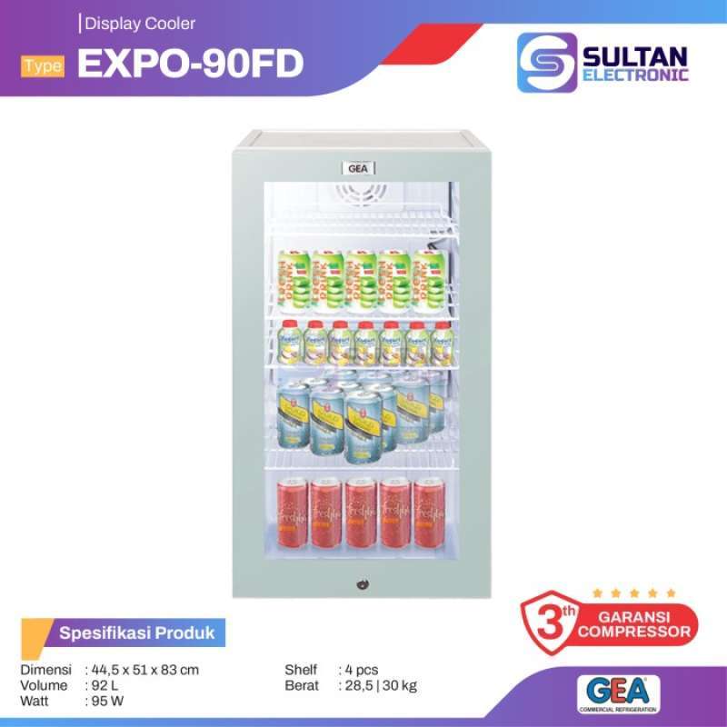 Promo Gea Expo 90fd / Expo-90fd Display Cooler / Showcase Minuman ...