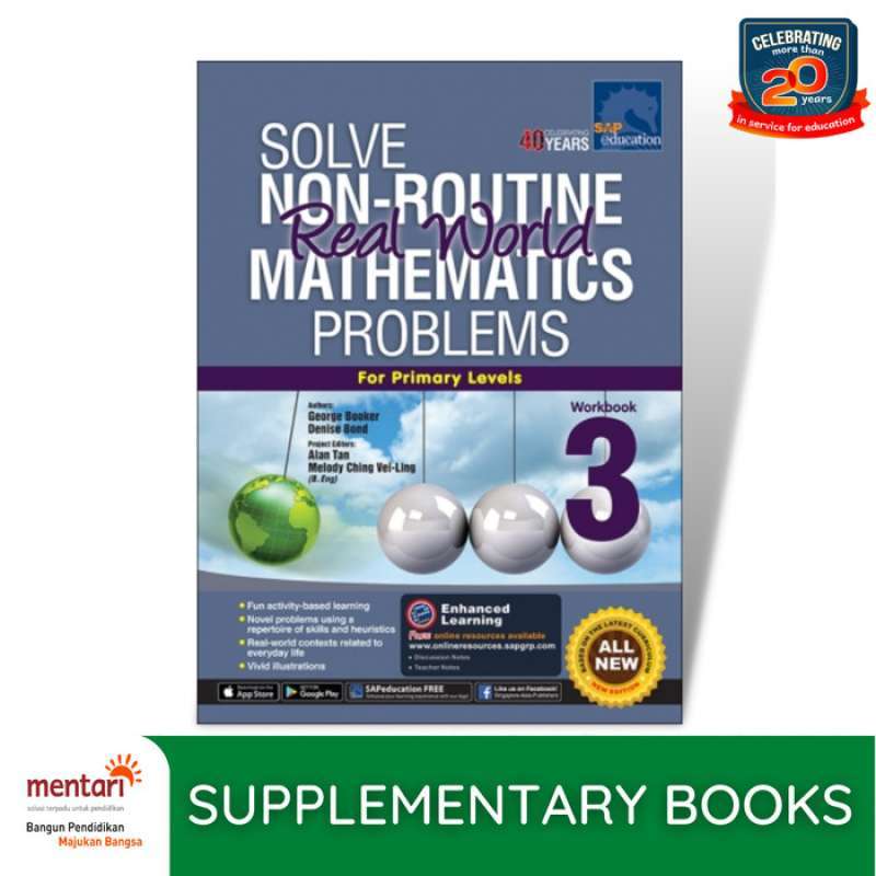 Promo Solve Non Routine Real World Math Problem Workbook| Buku Latihan ...
