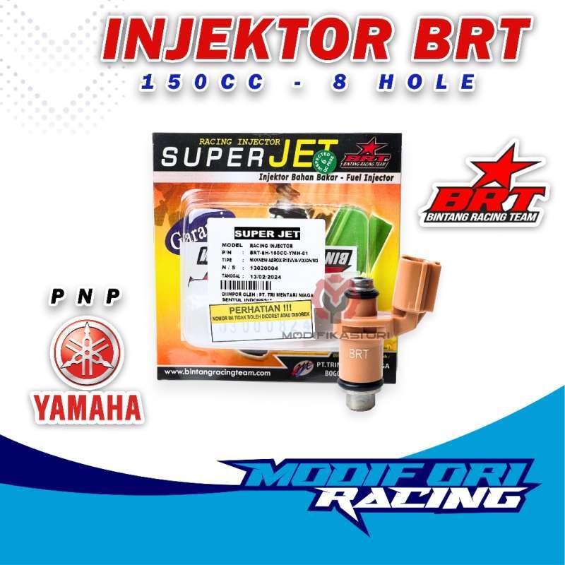 Jual Injector Brt Yamaha 150cc 8 Hole Injektor Racing Brt Yamaha Nmax Lexi Aerox Vixion Mio M3 ...