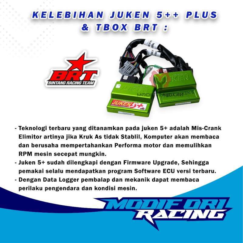 Jual Ecu Brt Juken 5 Plus & Tbox All New Beat 2020 Scoopy 2021 Genio Juken Ecu Brt - Racing ...