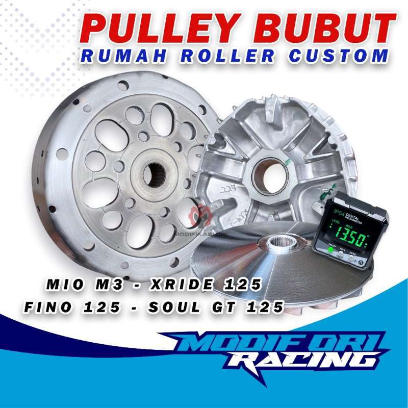 Jual Mio M3-pulley Bubut Derajat X Ride 125-soul Gt 125 Mangkok Pulley ...